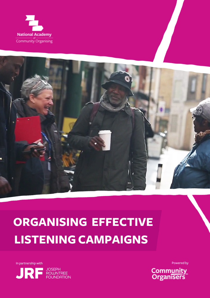 Organising Effective Listening Campaigns - Community Organisers